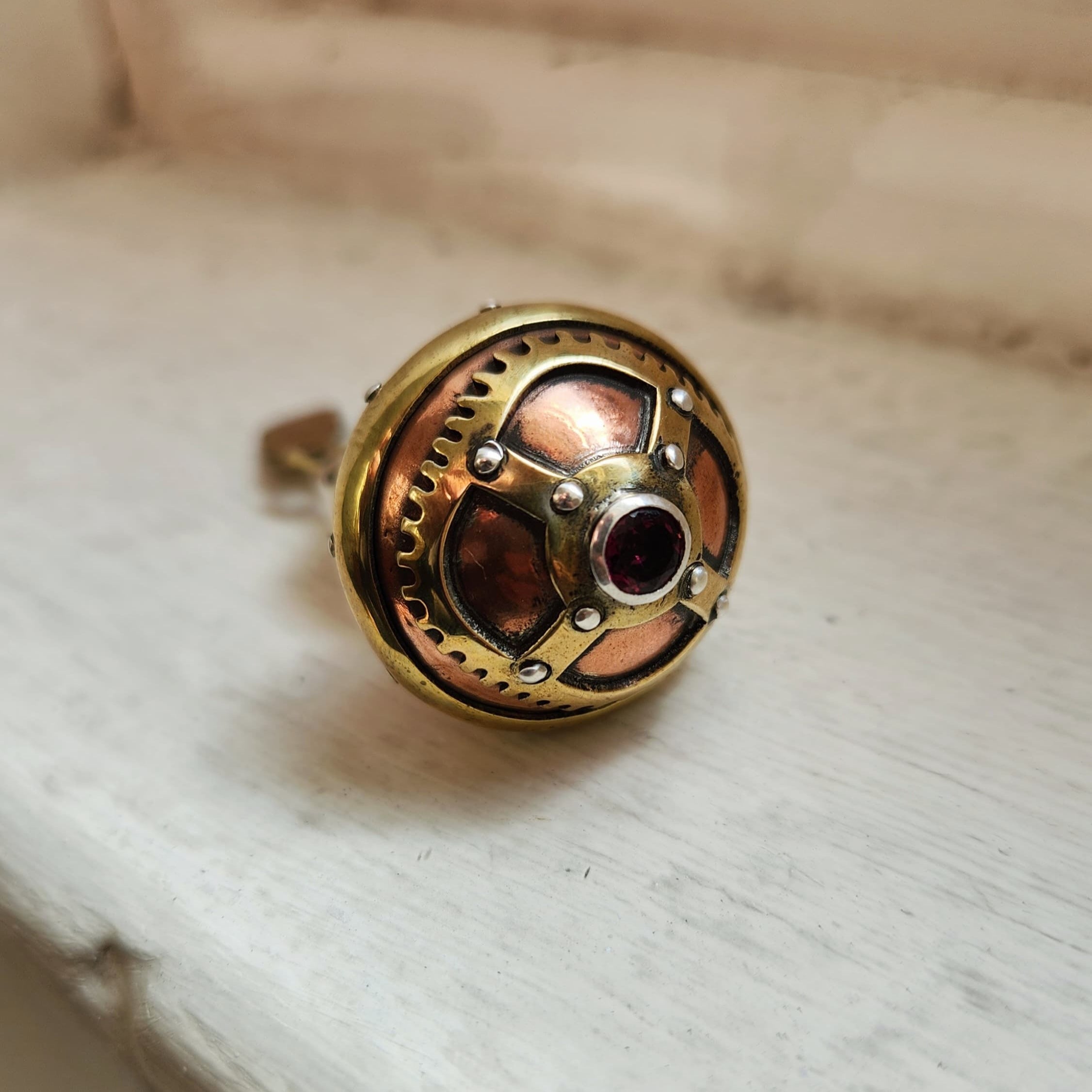 Steam-Punk Ring – Mason and Collins
